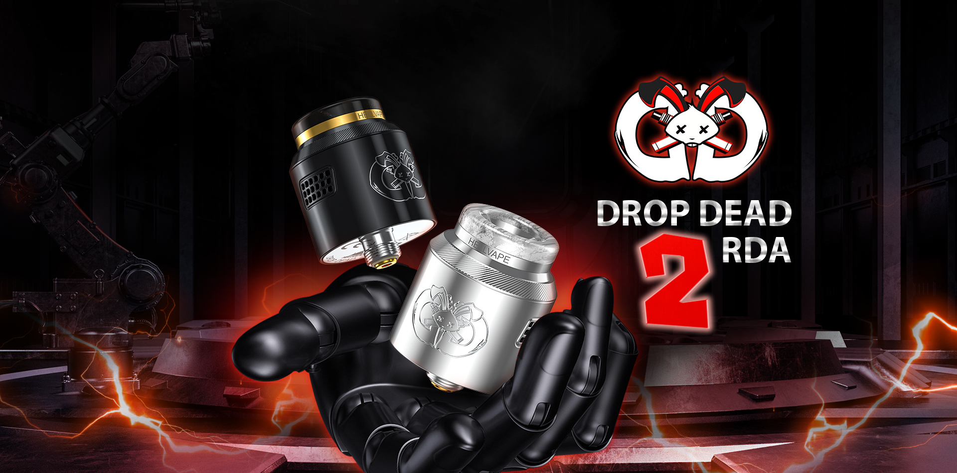 【Hellvape】Drop Dead 2 RDAをレビュー！～これぞVAPE！RDA(ドリッパー)とはコレの事！～ - 鷲厳ブログ